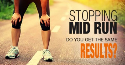 Stopping Mid Run- Do You Get the Same Results? - Runners Connect