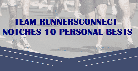 Team RunnersConnect has a great weekend as athletes record 10 Personal ...